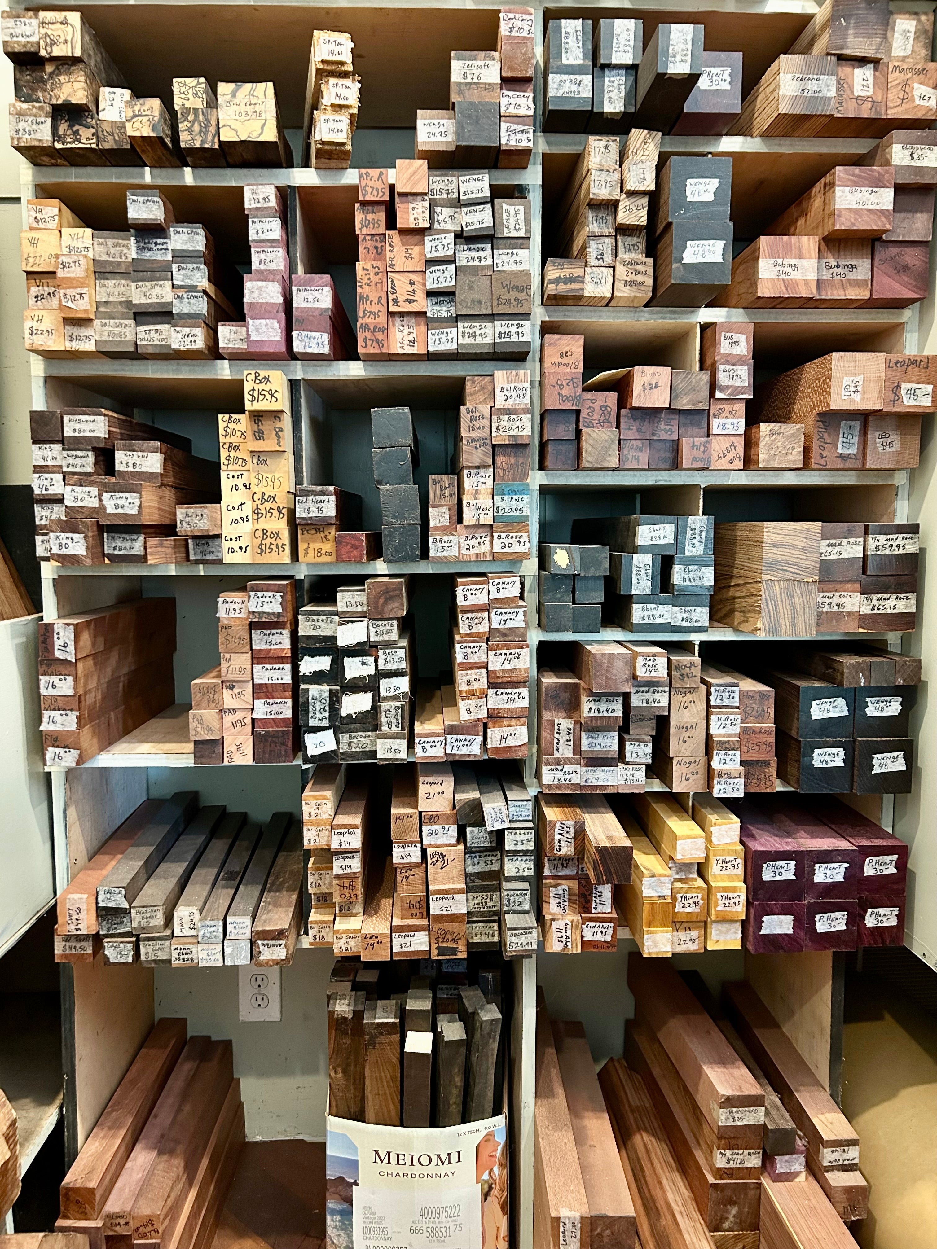 Standard Turning Squares – Exotic Lumber