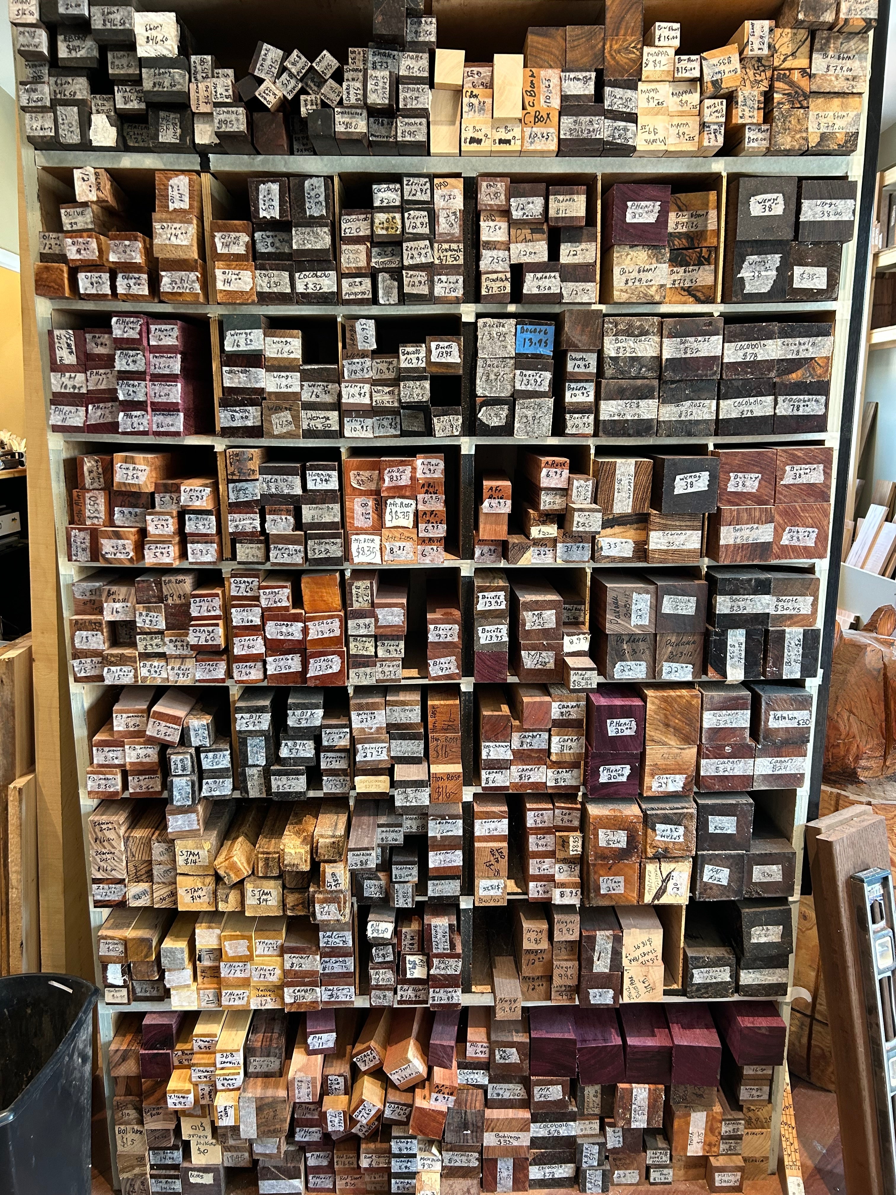 Handpicked turning square – Exotic Lumber