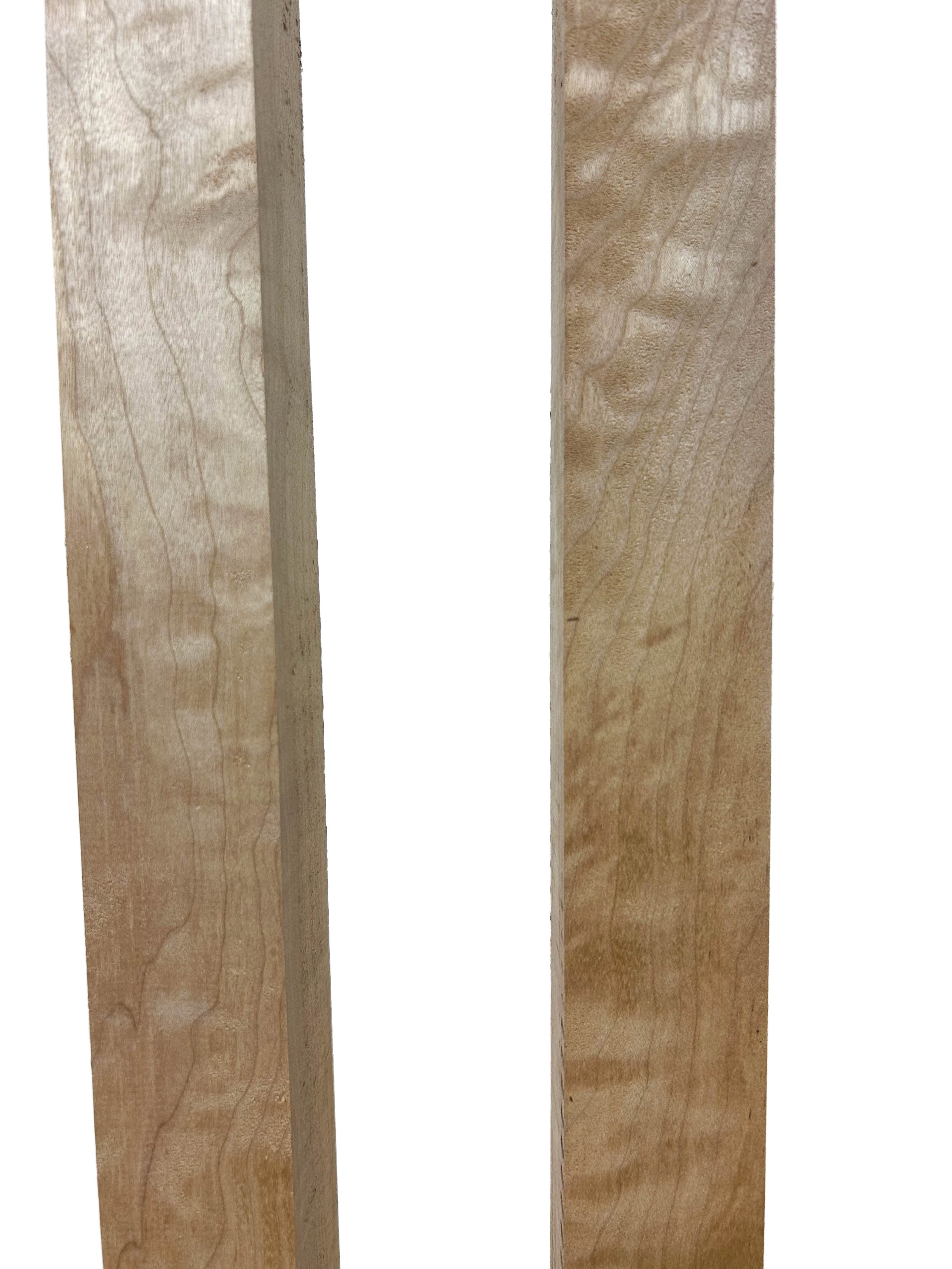 Maple, Quilted Big Leaf Turning squares - 24" x 1.5" x 1.5" [WE480 ...