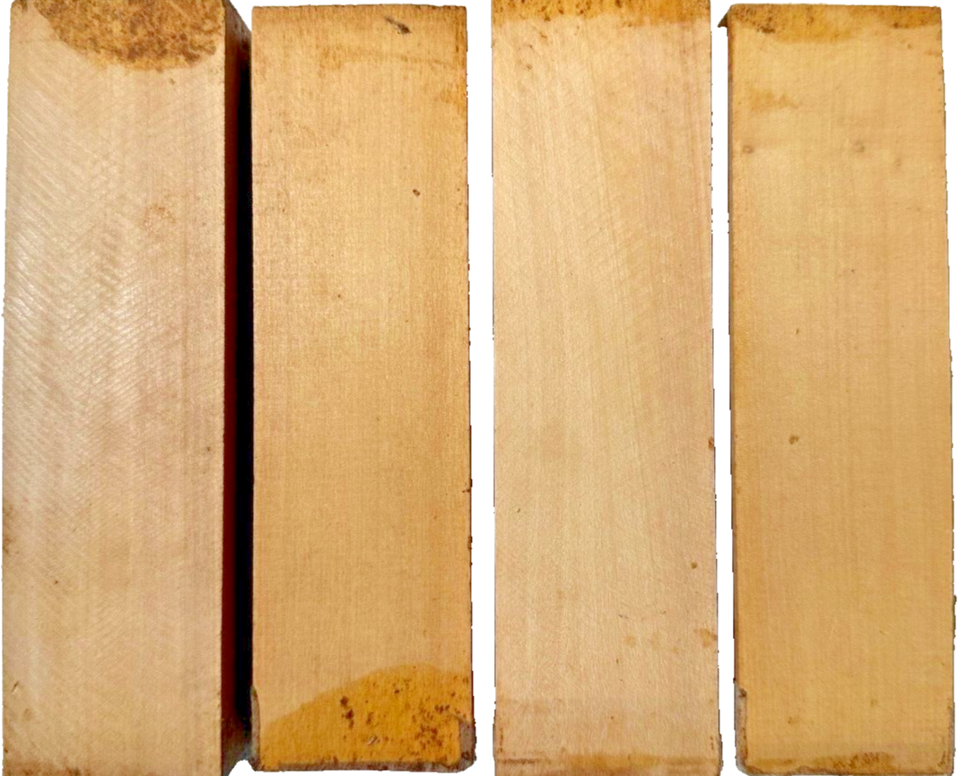 Castello Boxwood Knife Scales/Pistol Grip/Carving Wood - 5"x 1 1/2" x ...