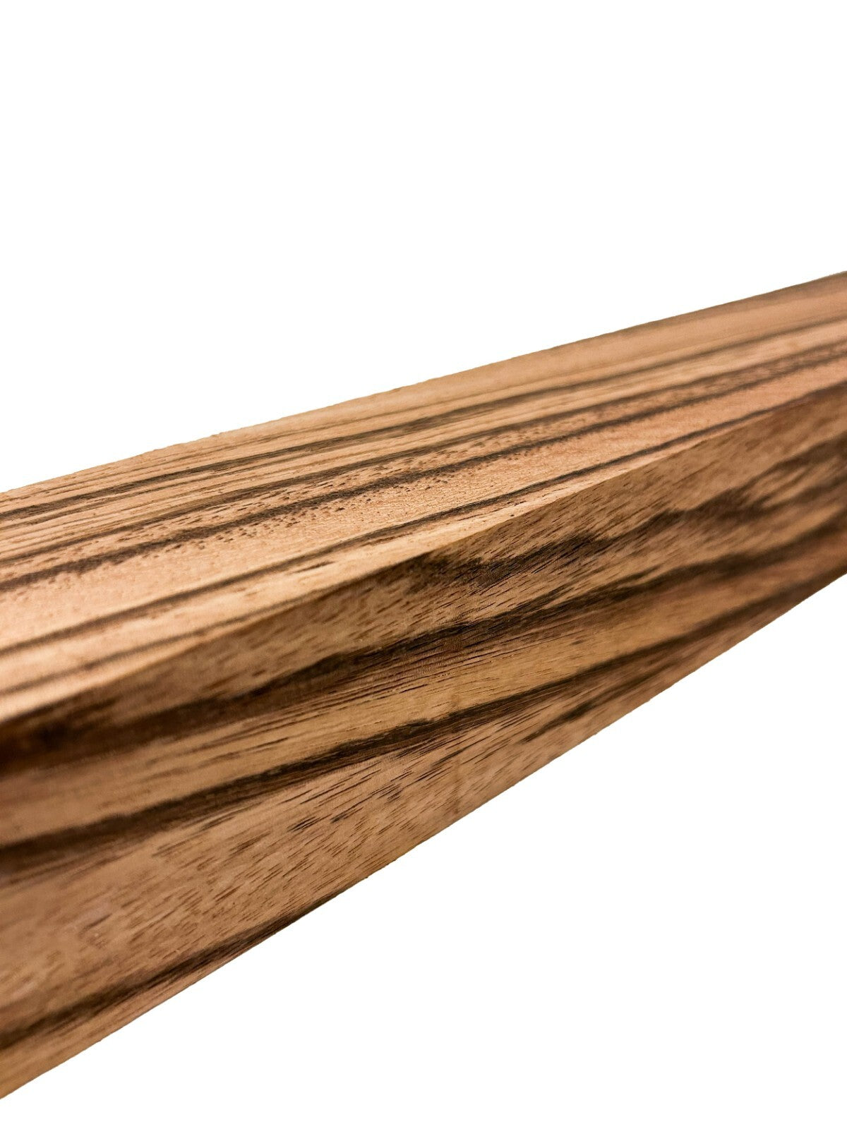 Zebrawood Turning Square/Spindle/Pool Cue Blanks - 2" x 2" x 12" [E516 ...